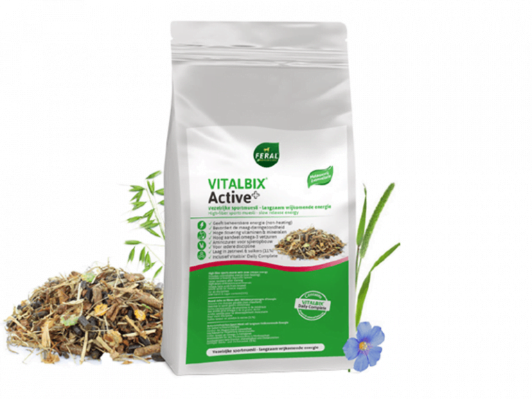 Vitalbix Active+ 22 kg - gezonde sportmuesli voor paarden