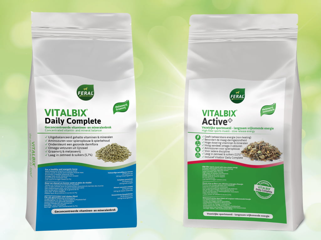 Paardenvoer op maat: hoe je Vitalbix Active+ muesli eenvoudig ...